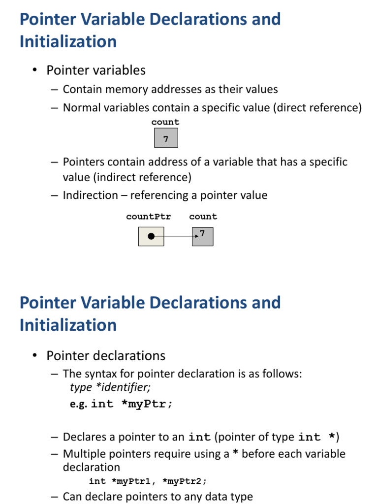 Pointers 4 | PDF