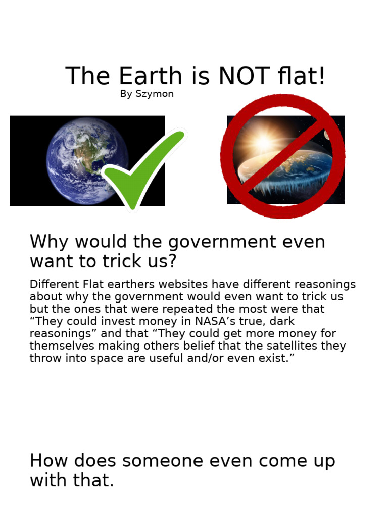 Debunking Flat Earth Myths | PDF | Politics