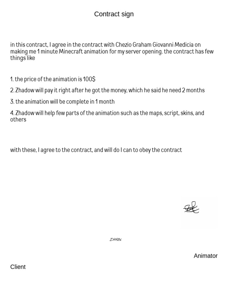 Contract Sign - Docx - 20240926 - 165404 - 0000 | PDF | Law