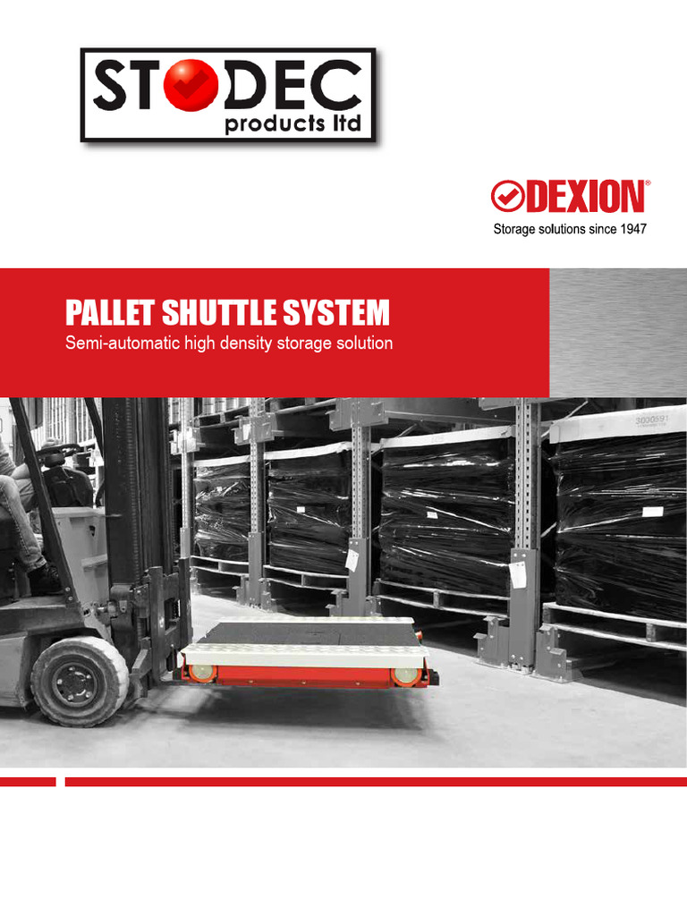 Dexion Pallet Shuttle | PDF | Pallet | Warehouse