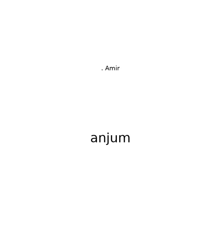 Amir | PDF