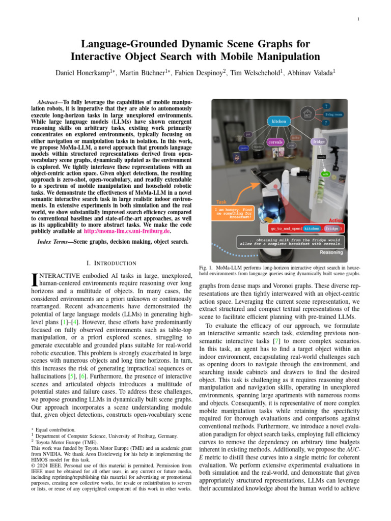 Language-Grounded Dynamic Scene Graphs For Interactive Object Search With Mobile Manipulation | PDF