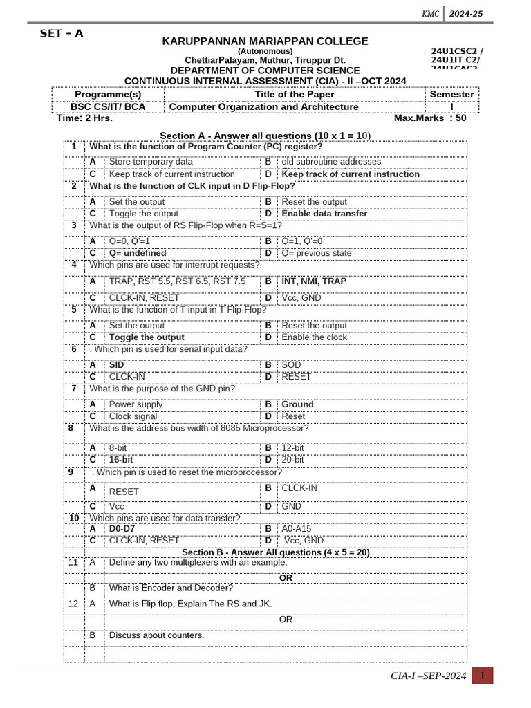 BSC Cs Digital | PDF | Computer Engineering | Computing