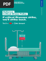 Reliance Health Infinity Brochure | PDF | Drug Rehabilitation | Insurance