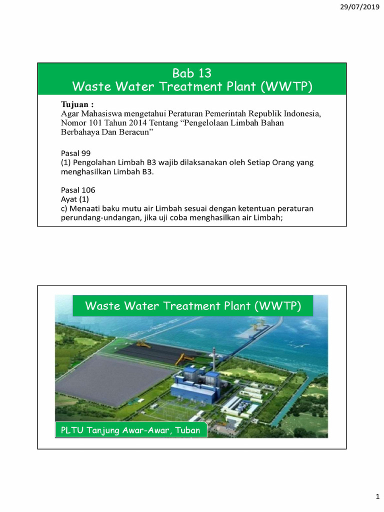 BAB 10 WWTP | PDF