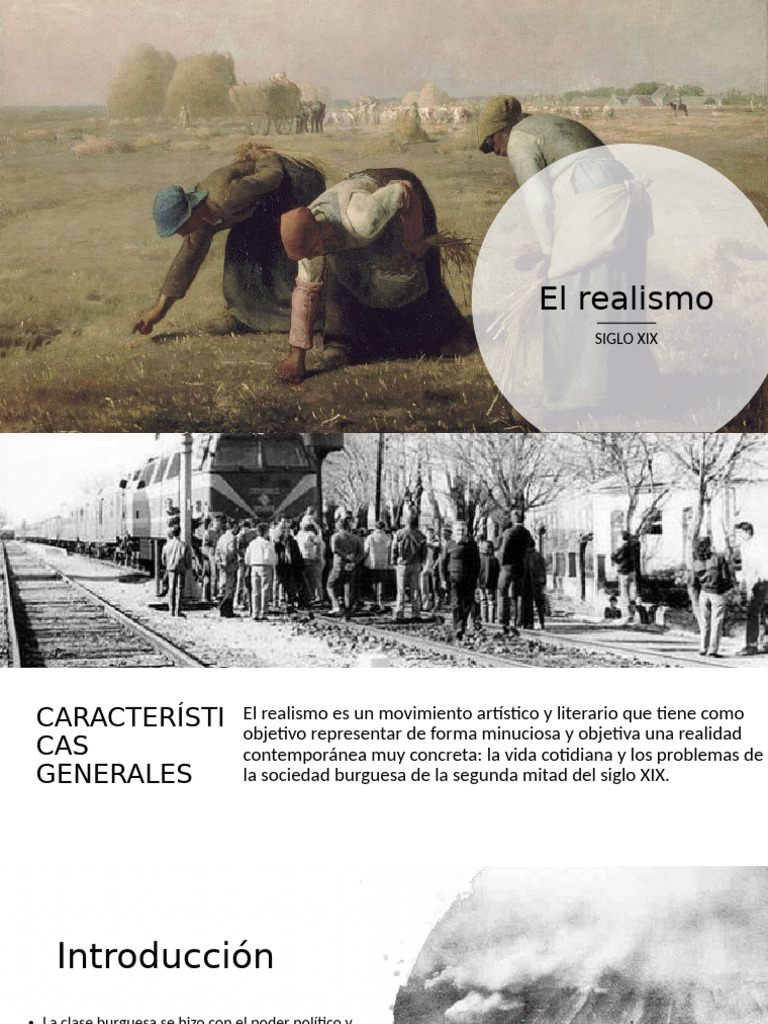 El Realismo y Naturalismo | PDF | Realismo literario