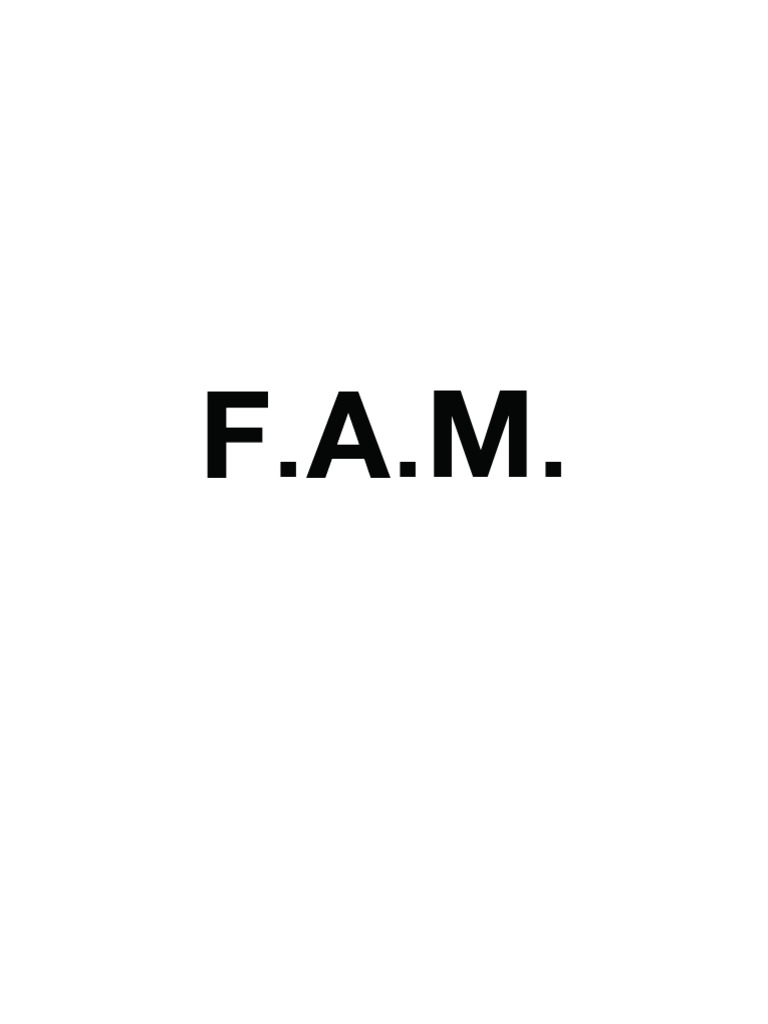 Fam Cover | PDF