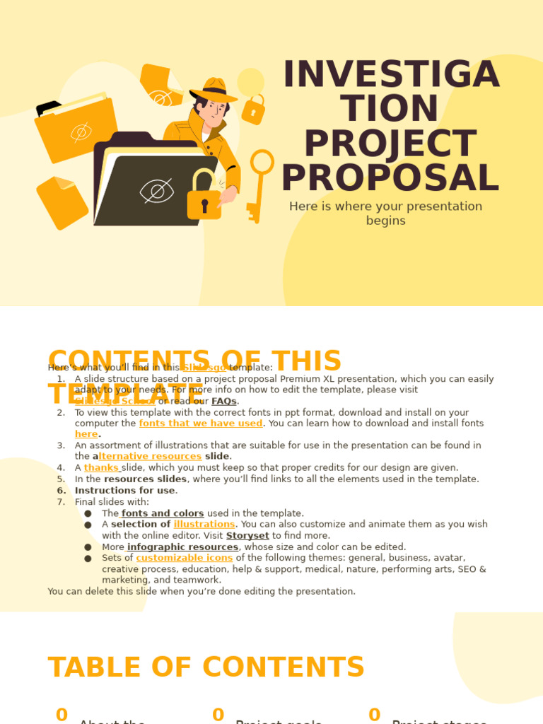 Investigation Project Proposal XL by Slidesgo | PDF | Planets | Planets In Astrology