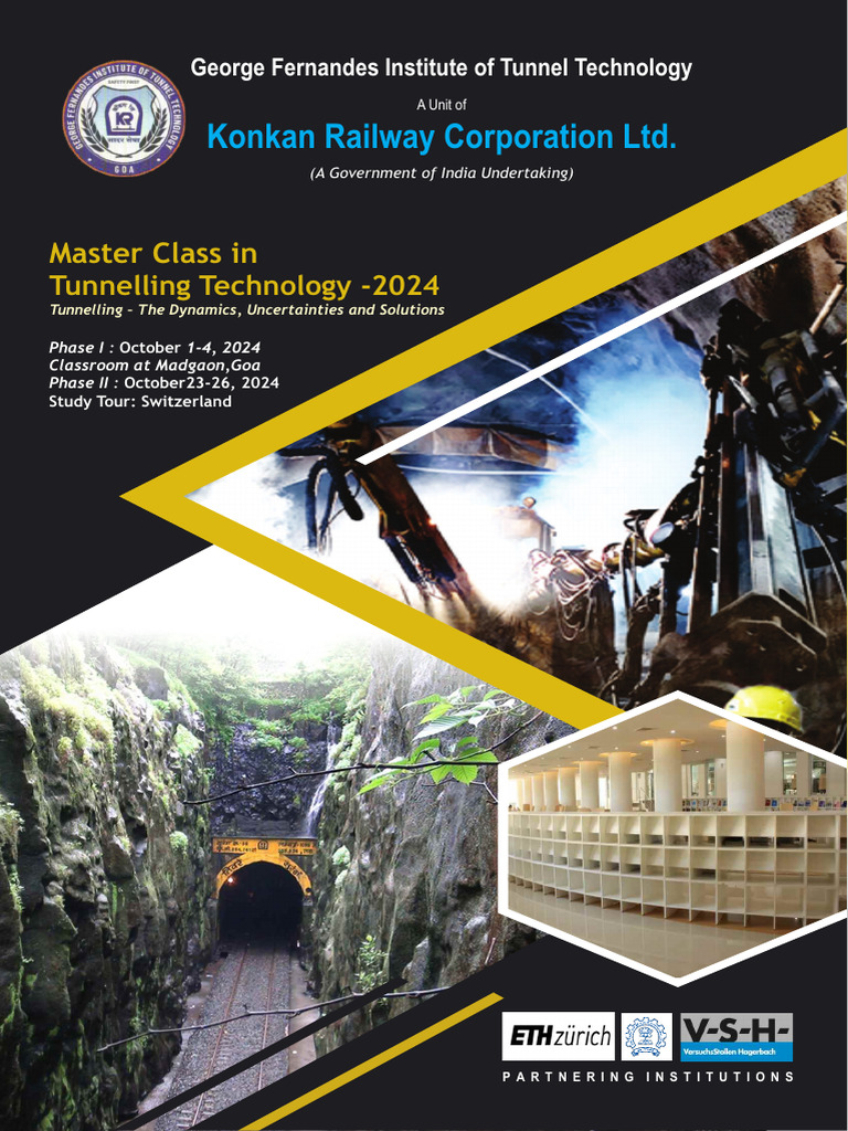 Master Class in Tunnelling Technology 2024 | PDF | Tunnel | Mumbai