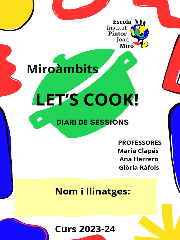Let's cook! | PDF