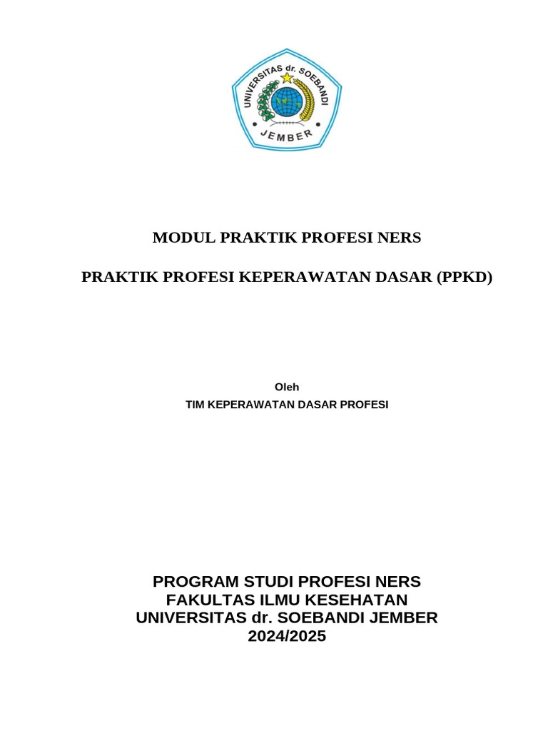 BUKU PANDUAN KDP 2024-2025 Reguler Revisi Template Askep | PDF | Sains & Matematika