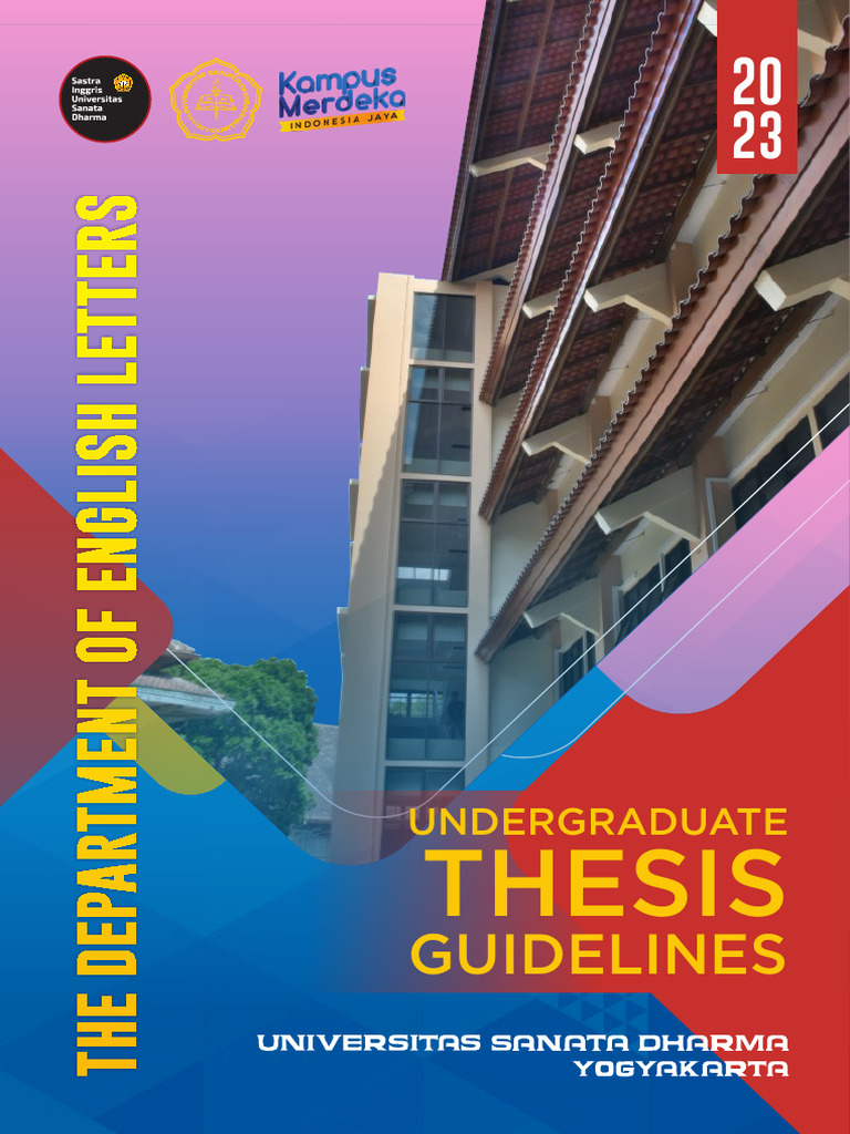 Undergraduated Thesis Guidelines 2023 | PDF | Thesis | Analysis