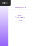 TUTORIAL Fichas Interactivas Con Liveworksheets (Con Comandos) | PDF ...