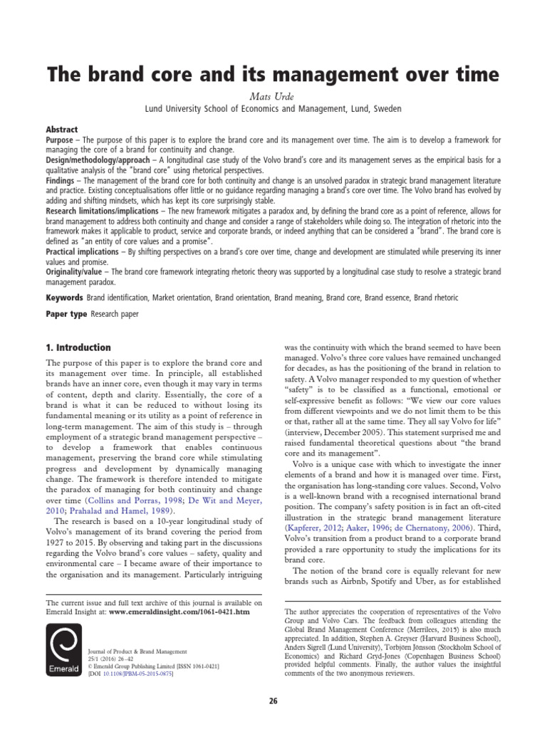 10 1108 - JPBM 05 2015 0875 | PDF | Brand | Rhetoric