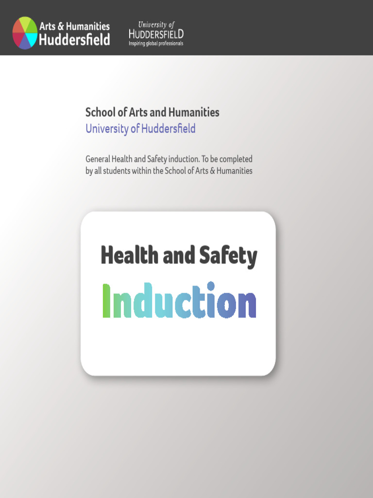 H&S Induction 1 | PDF | Self-Improvement
