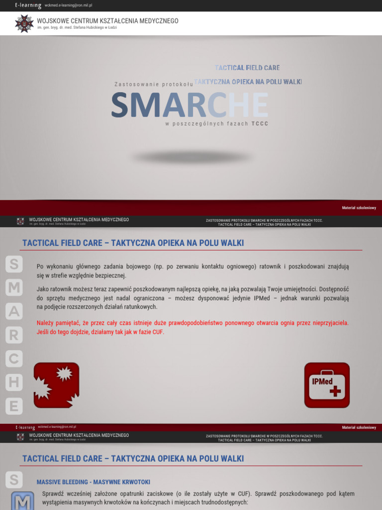 TEMAT 3. ZAG. 2. ZASTOSOWANIE PROTOKOLU SMARCHE W POSZCZEGOLNYCH FAZACH ...