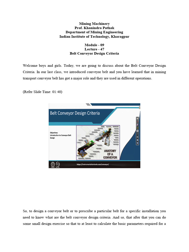Lec 47 | PDF | Belt (Mechanical)