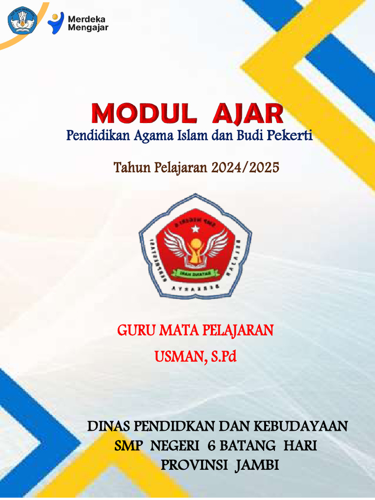 2.1.h. Demonstrasi Kontekstual - Modul 2.1-MODUL AJAR PAI-usman | PDF