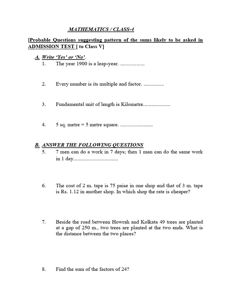 Math For Narendrapur - Eng Version | PDF | Area | Dividend