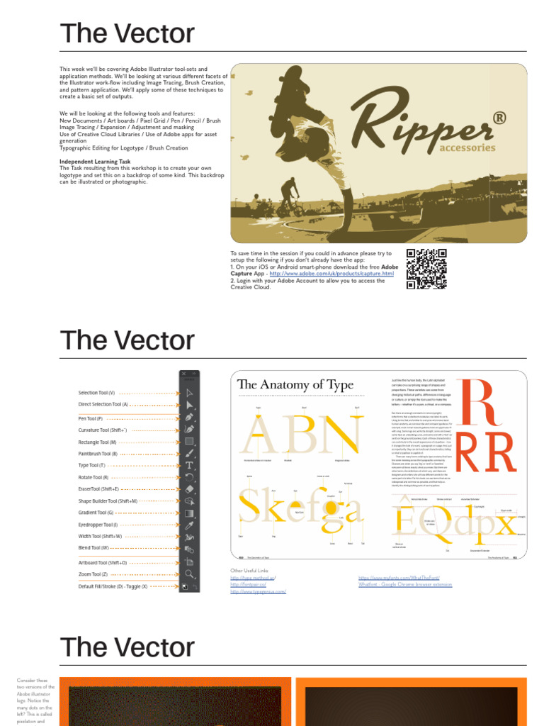 The Vector Task Sheet 2023 | PDF | Adobe Illustrator | Software