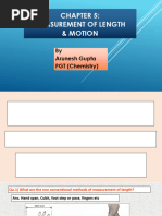 NCERT Class 6 Science Chapter 5 Measurement of Length and Motion ...