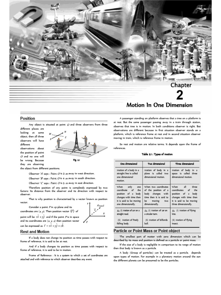CH 2 | PDF | Acceleration | Velocity