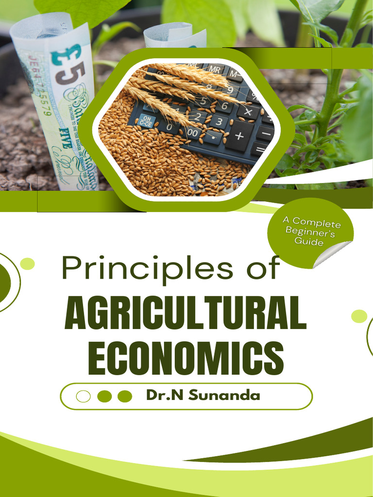 Principles of Agricultural Economics 1 | PDF | Economics | Macroeconomics