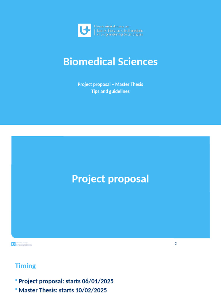 Presentation Project Proposal - Master Thesis 2024-2025 | PDF | Thesis ...