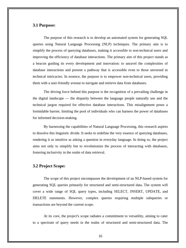 3.1 Purpose | PDF | Python (Programming Language) | Databases