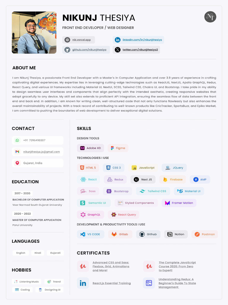 Sample Resume 1 | PDF