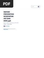 Materi PPT HIV-ADIS | PDF | Gaya Hidup