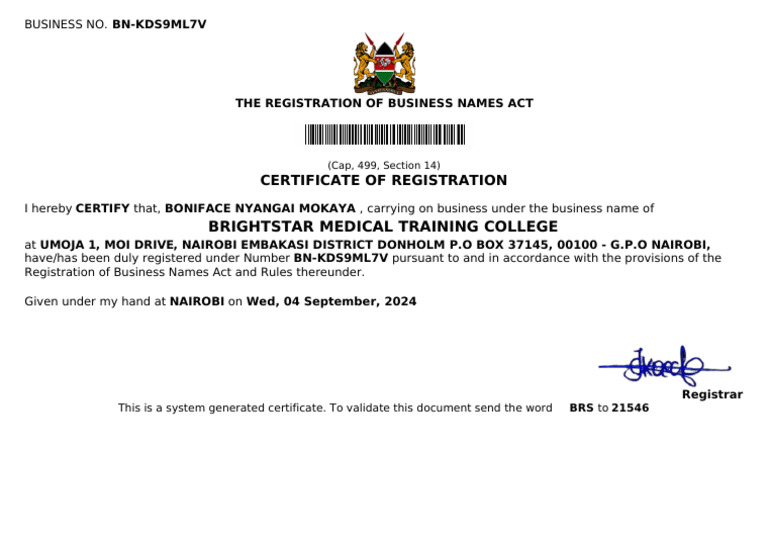 BN-KDS9ML7V-Business Name Registration Certificate | PDF