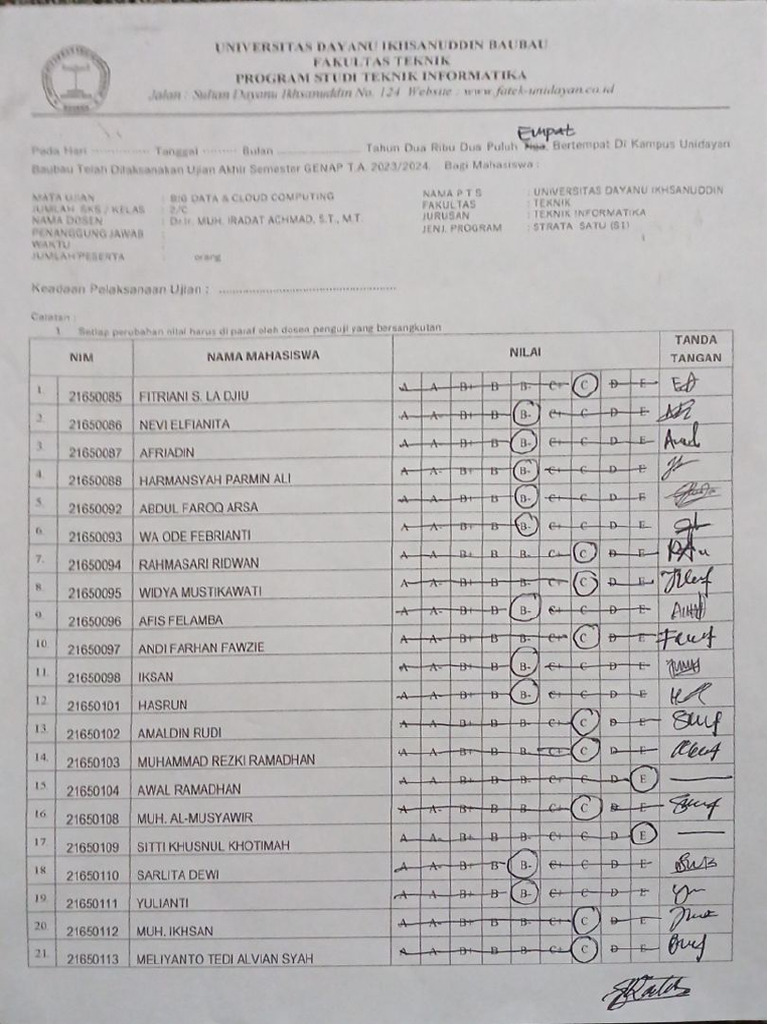 Big Data And Cloud Computing Kelas C Pdf