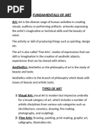 class 11 fine arts { ch1 notes and question ansewr} 2024 unit 1 | PDF ...