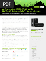 Jetson Orin NX Orin Nano Pin Function Names Guide DA-11434-001 v1.0 | PDF | Input/Output ...