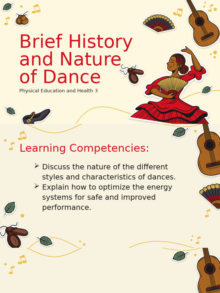 Lesson 1 Pe3 | PDF | Dances | Ballet