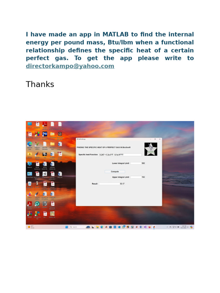 1 Changed I Have Made An App in MATLAB For Finding The Change in ...