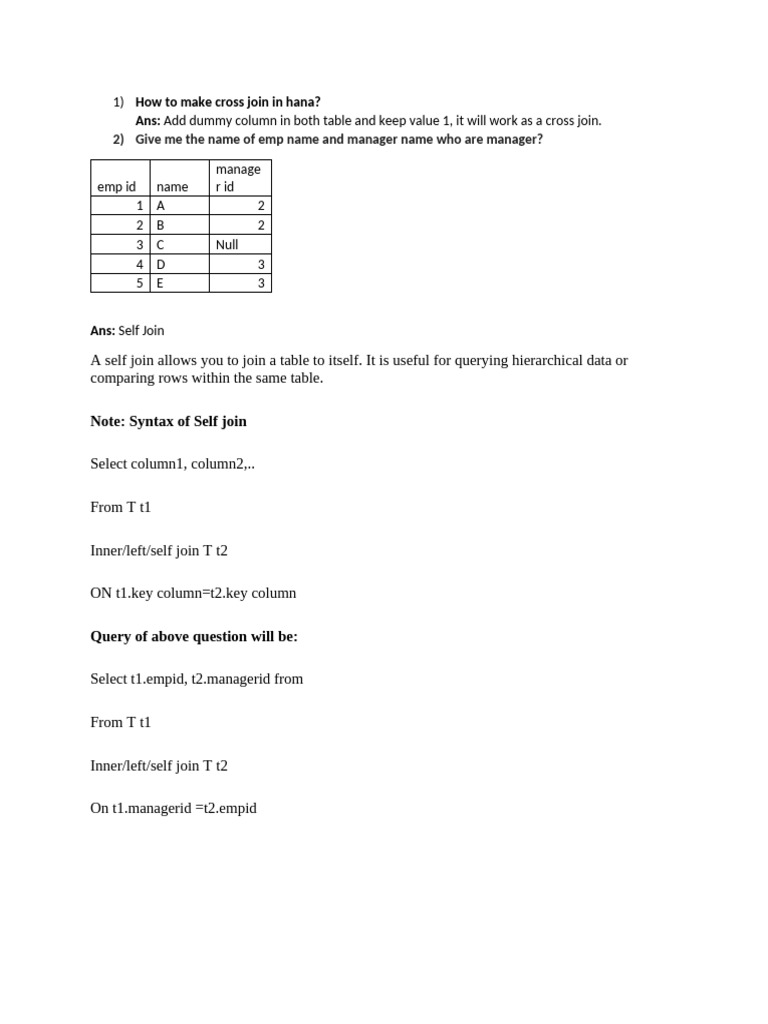 SQL Query Question | PDF