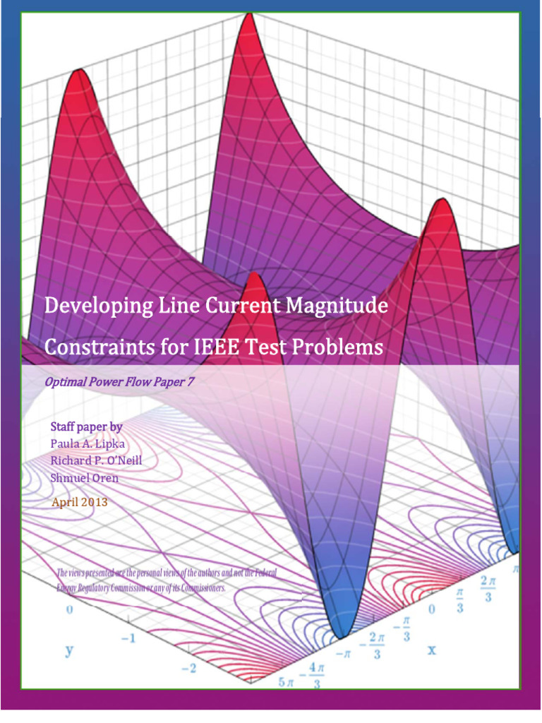 acopf-7-line-constraints | PDF | Mathematical Optimization | Loss Function