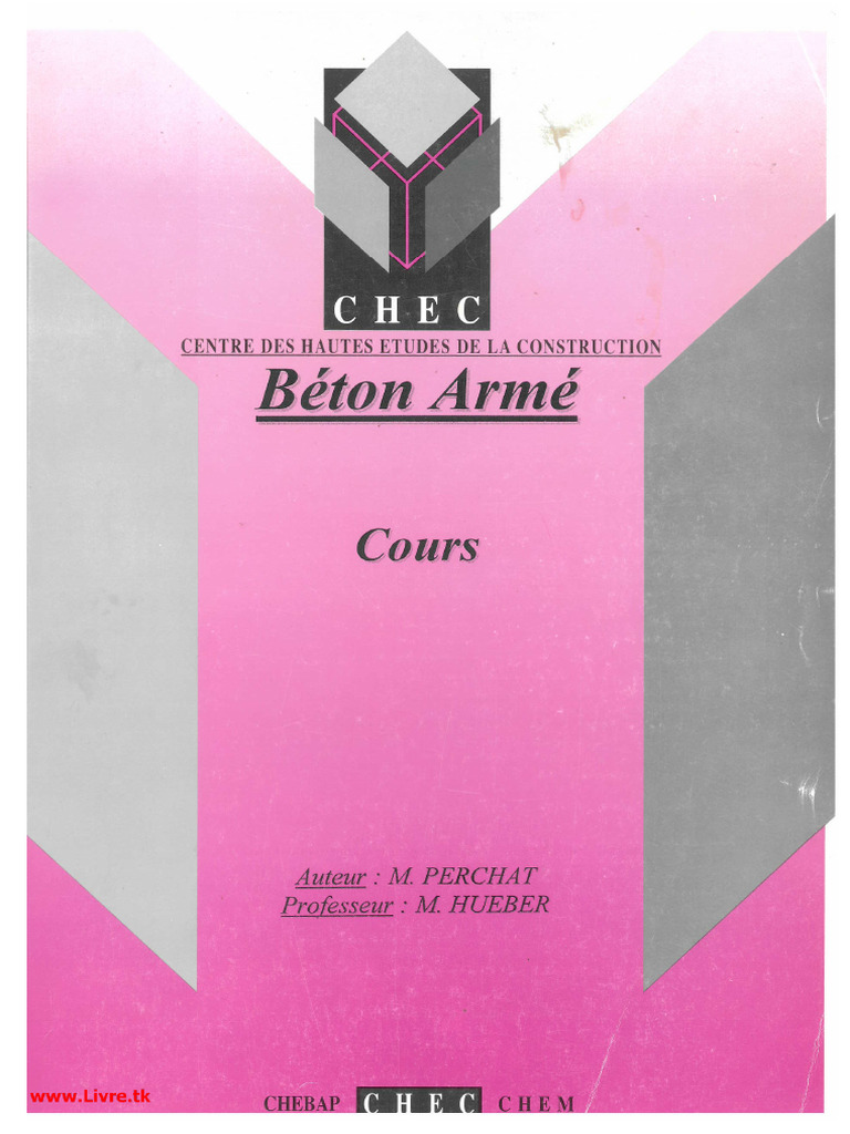 CHEC (Béton Armé) Cours | PDF