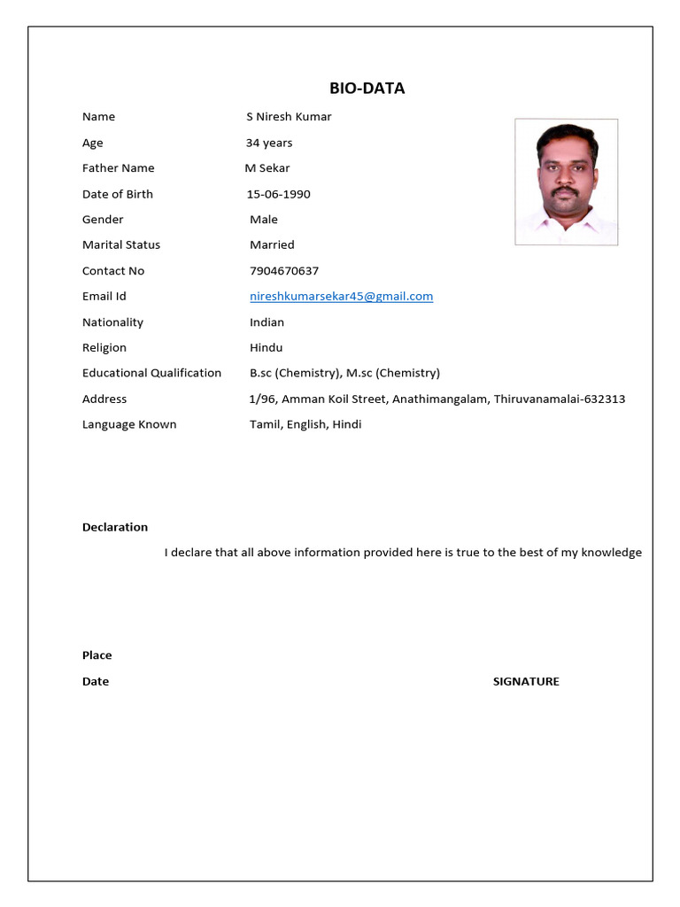 Niresh Resume | PDF