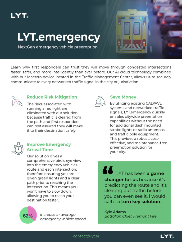LYT - Emergency-Flyer | PDF | Traffic | Traffic Light