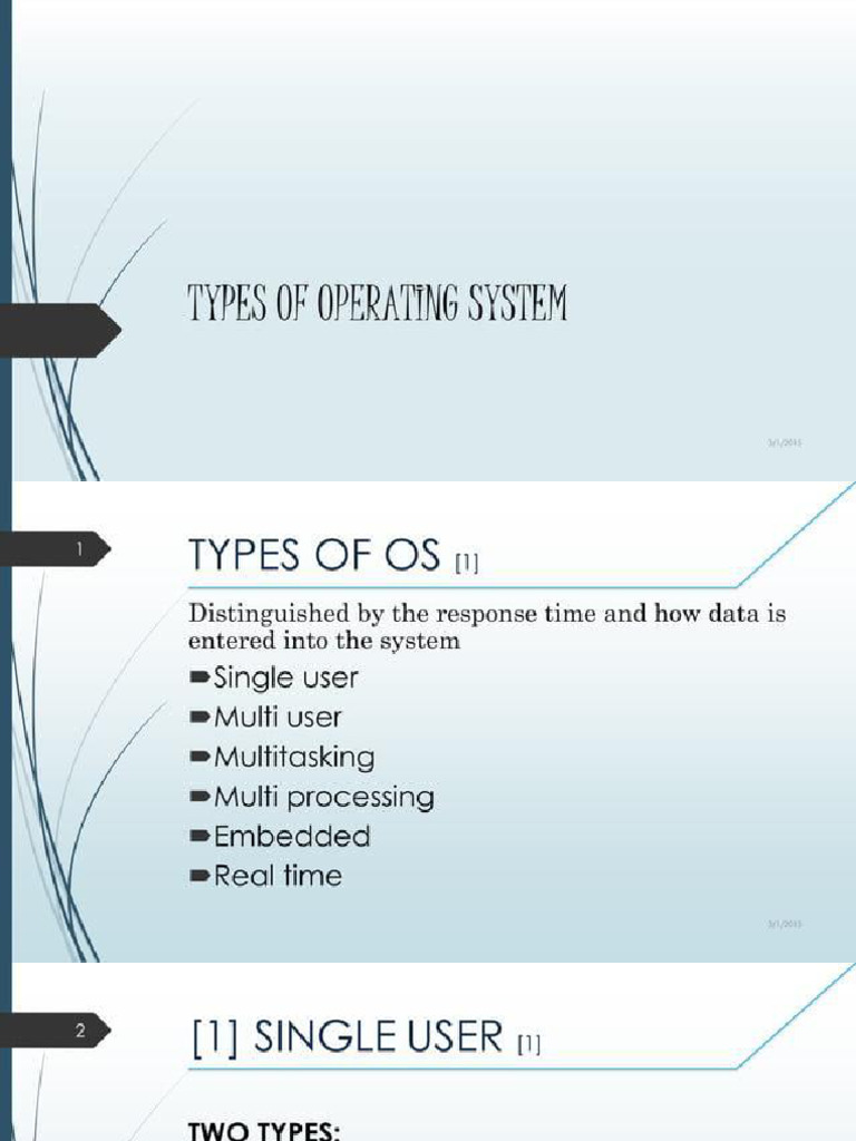 Operating-System in Science Grade 7 | PDF