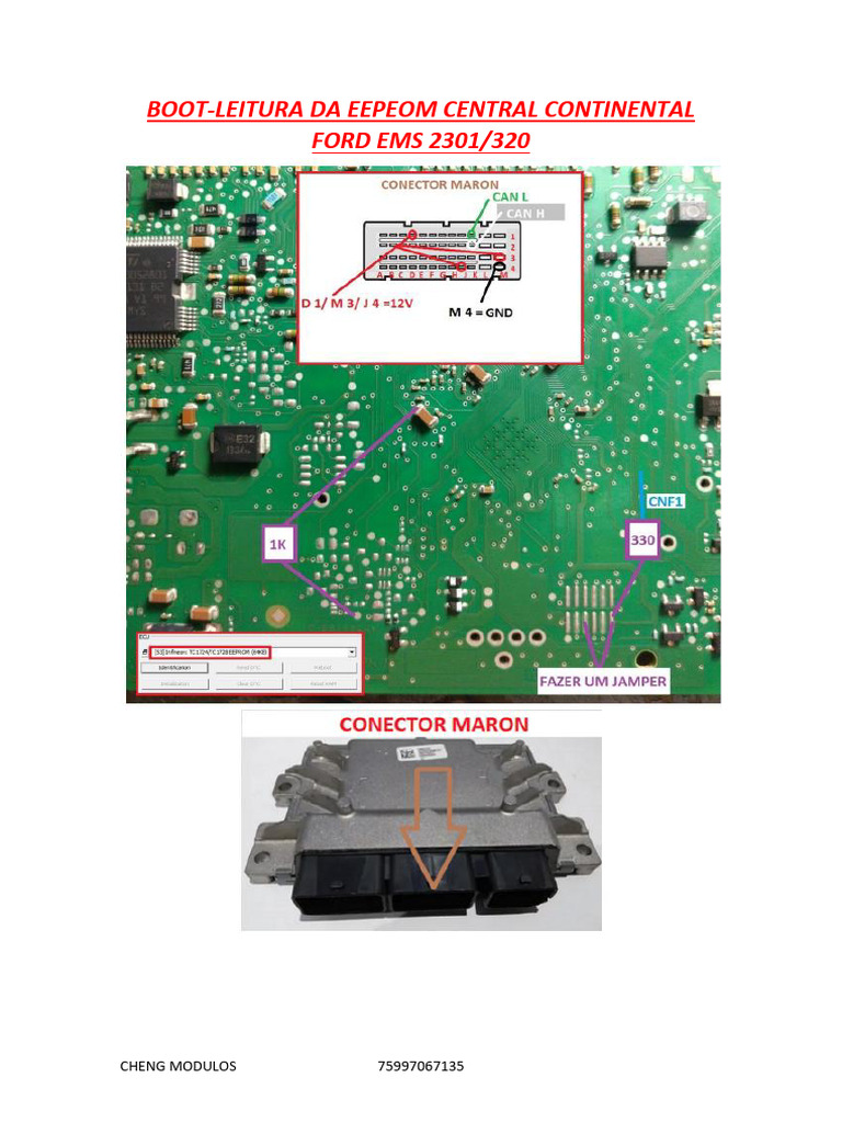 BOOT EEPROM EMS2301 | PDF