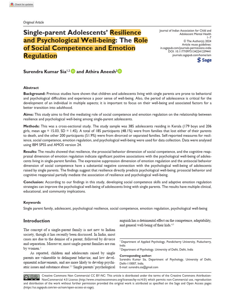 Picot 1 | PDF | Adolescence | Psychological Resilience