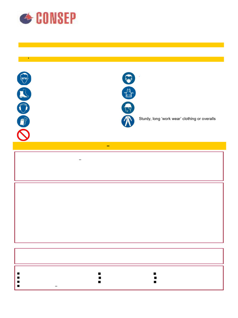 Sop Jack Hammer | PDF | Personal Protective Equipment | Safety
