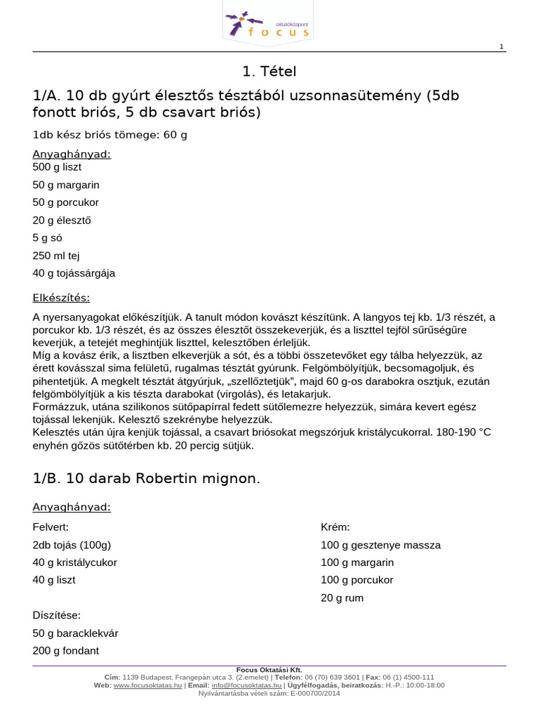Cukrasz Gyak Tetelek Komplex 1548954270 | PDF