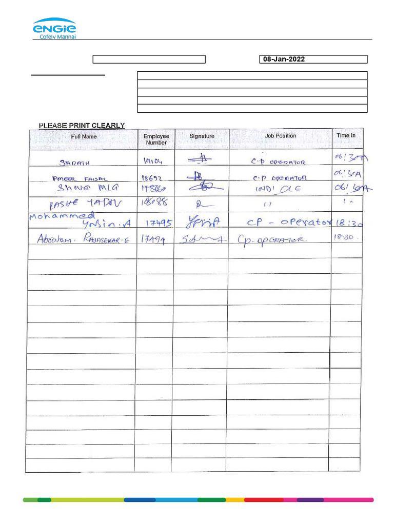 Fire Alarm Response Training Log | PDF