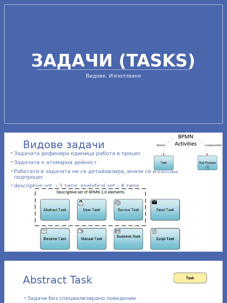 Tasks | PDF