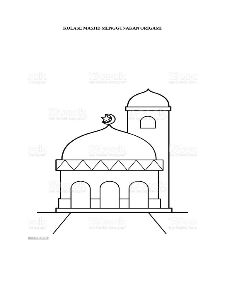 Origami Masjid: Seni dan Teknik | PDF